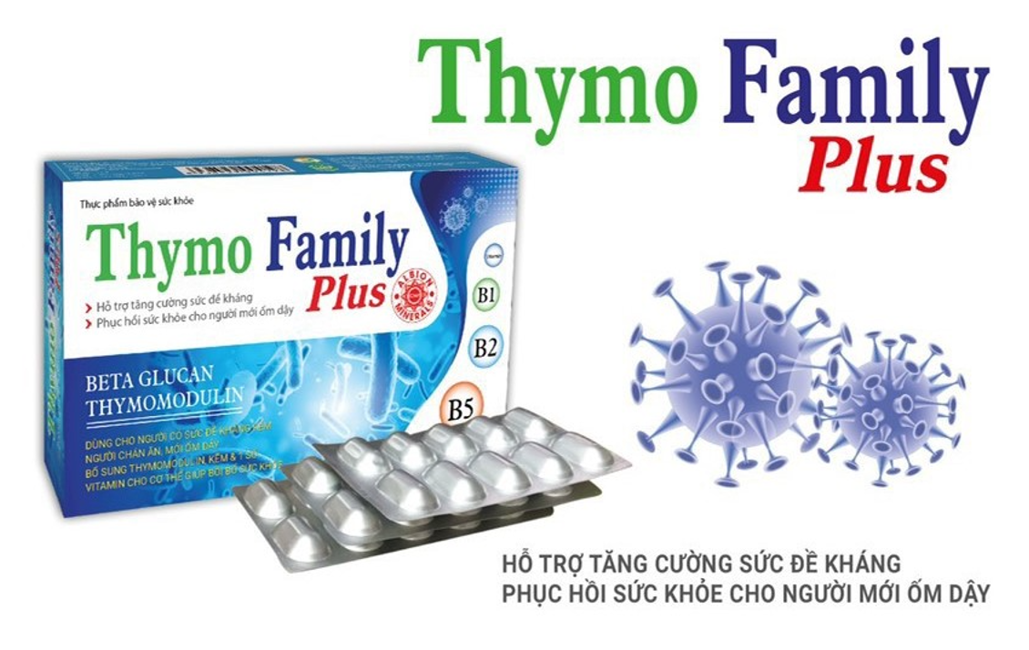 Thymo Family Plus - Dược Plus - Sức khỏe là vàng